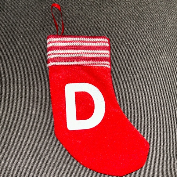 Holiday | Mini Stocking With Letter D | Poshmark